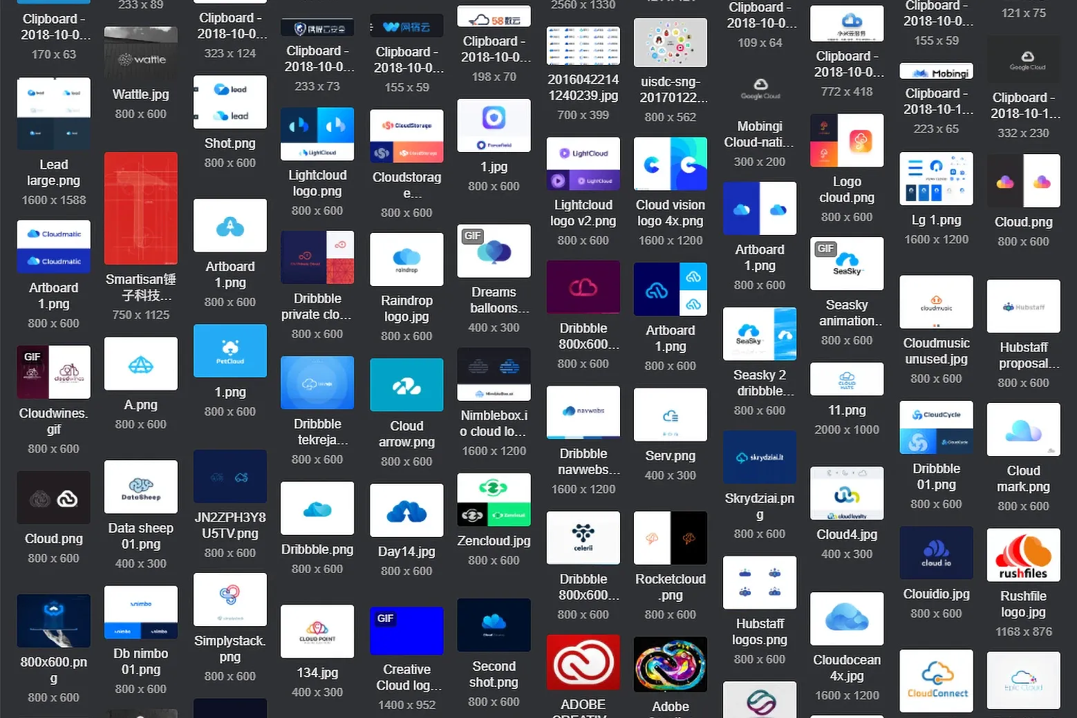 1100+LOGO参考展示 | Eagle 资源社区