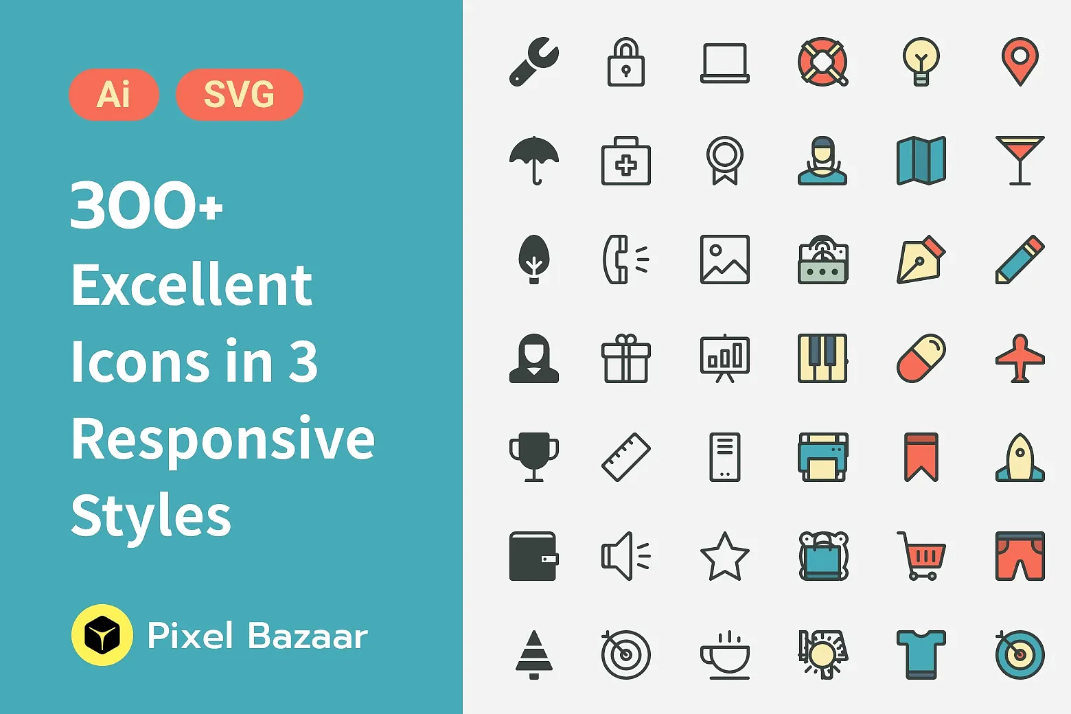 Pixel Bazaar's Responsive Icons: A New Era of Design Flexibility ...