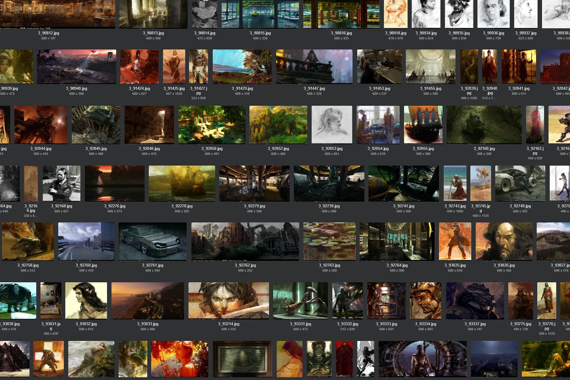 国际级数位艺术家 Craig Mullins 作品集 | Eagle 资源社区