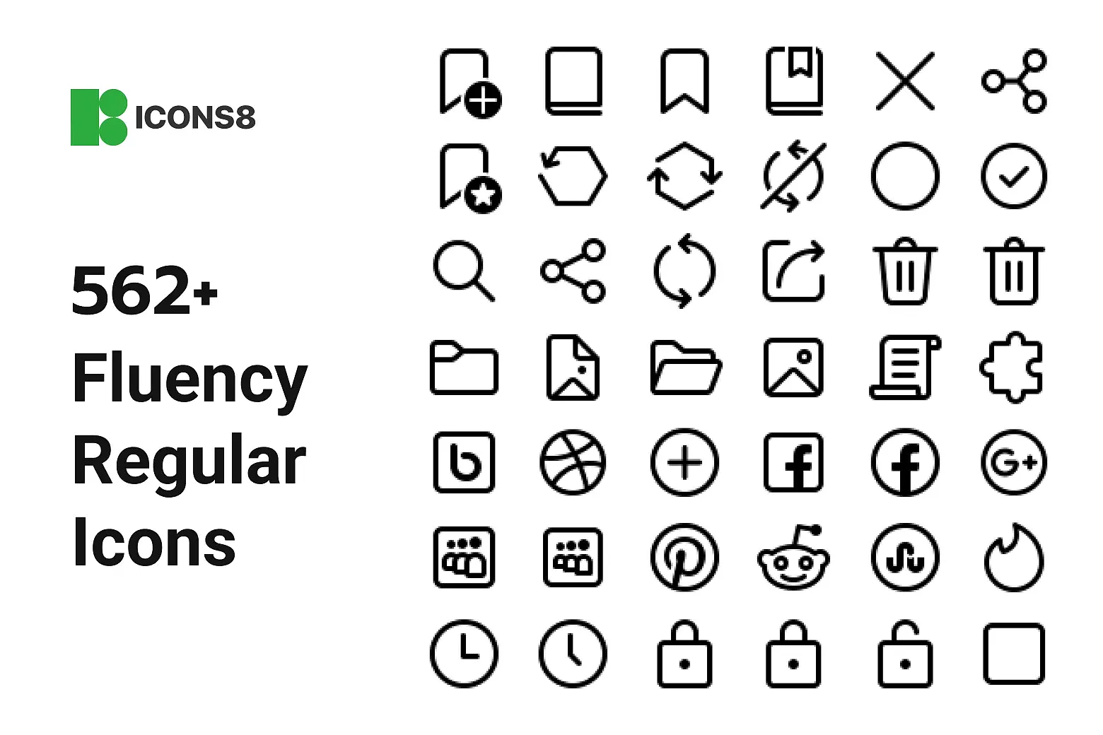 Simplify Your UI with 500+ Free Fluency Outline Icons | Eagle Community