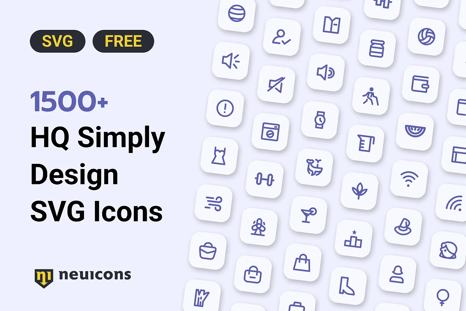 Free Neu Icon: 1500 Clean Style Icons for Commercial Use | Eagle Community