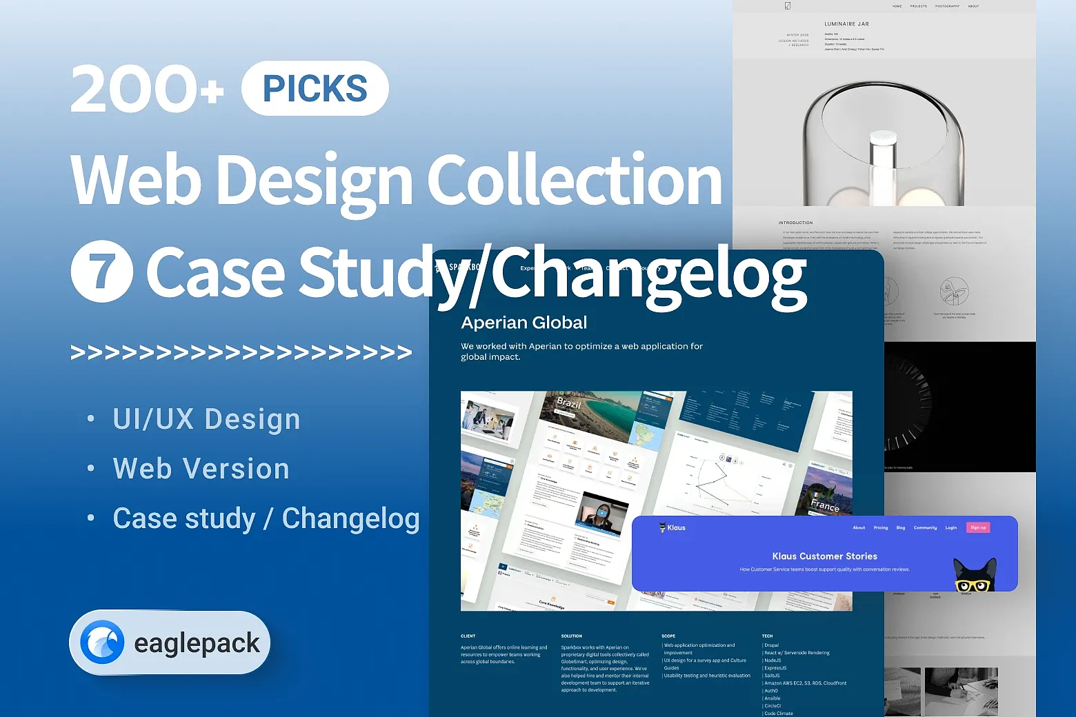 【Web Design Inspiration Picks】200+ "Customer Case Studies & Changelog ...