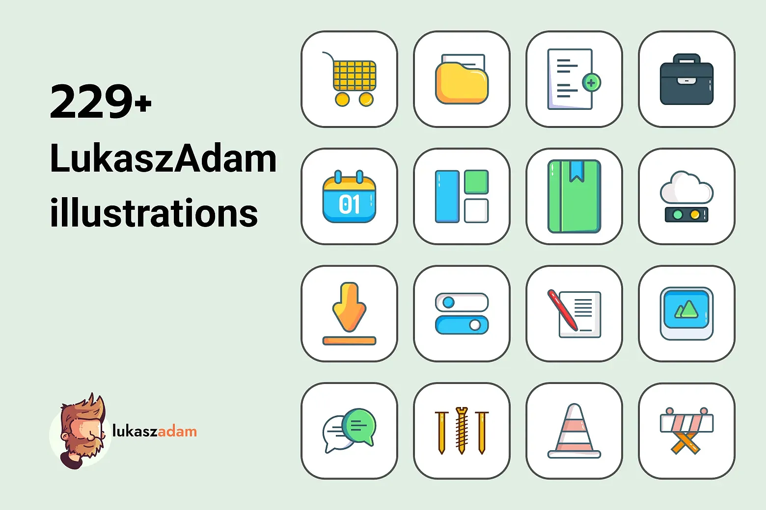 Free SVG Illustrations: LukaszAdam's Pack Has It All! | Eagle Community