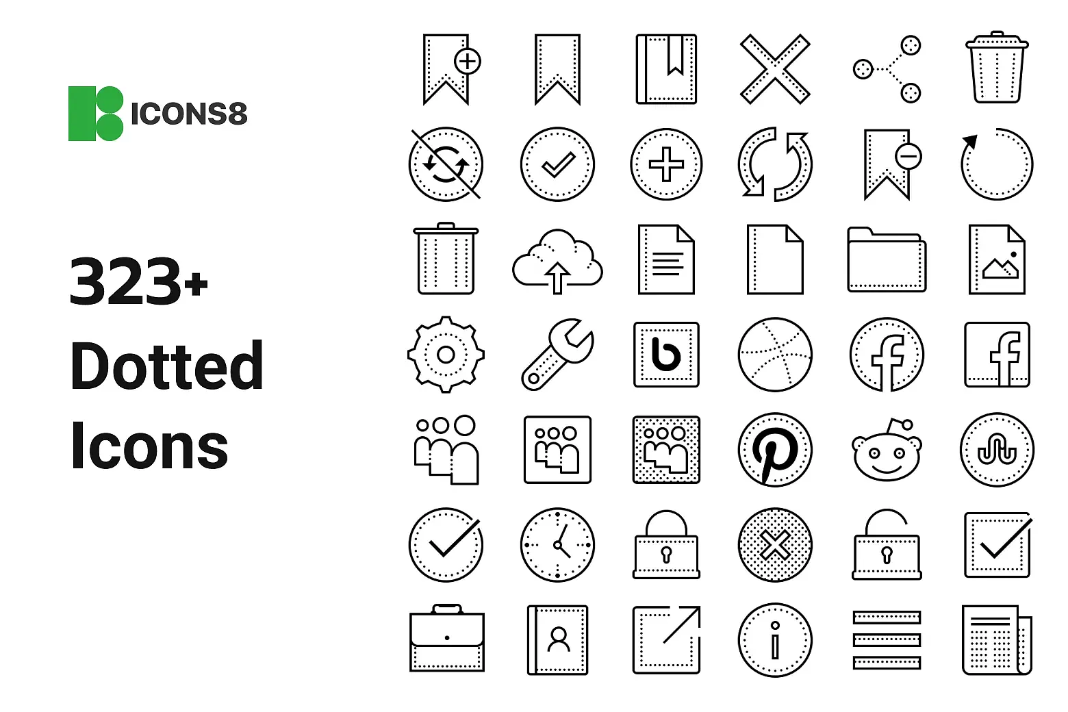 Add Fun to Your Project with 300+ Dotted Style Icons | Eagle Community